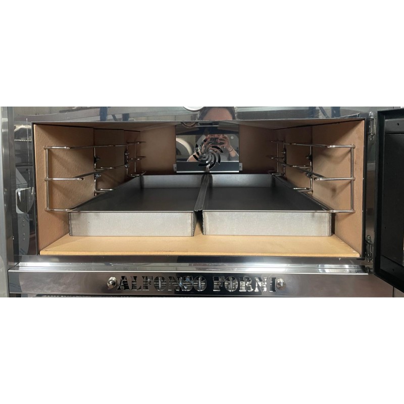 Aluminised sheet tray 70 x 30 cm h 6 cm