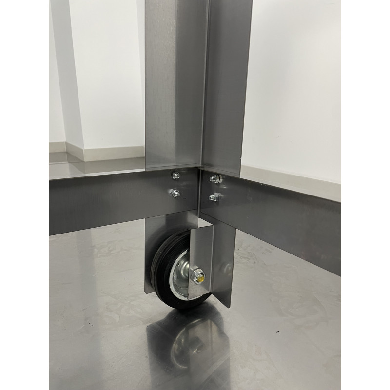 Stainless Steel Trolley for "Alfonso 4 Pizze" Models