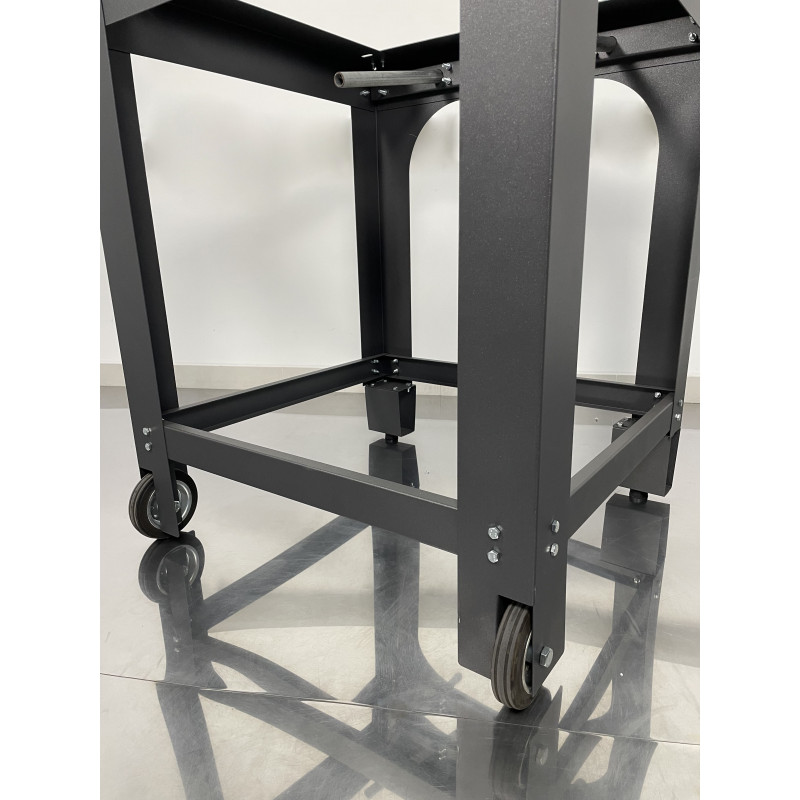 Black trolley for 'Alfonso 4 Pizze' models