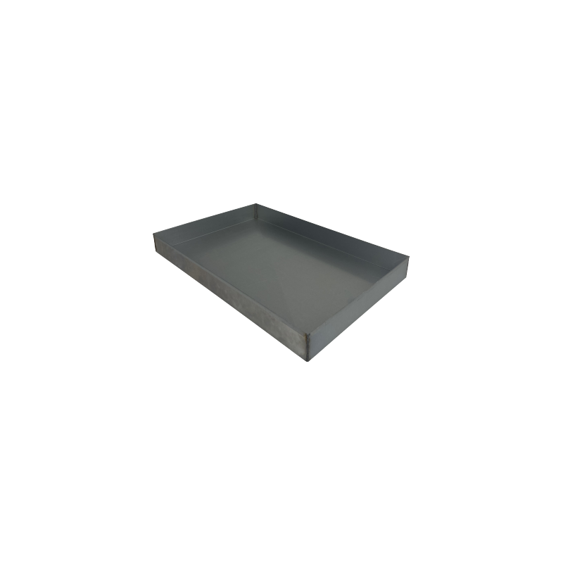 Aluminised sheet metal baking tray 60x40x6 cm