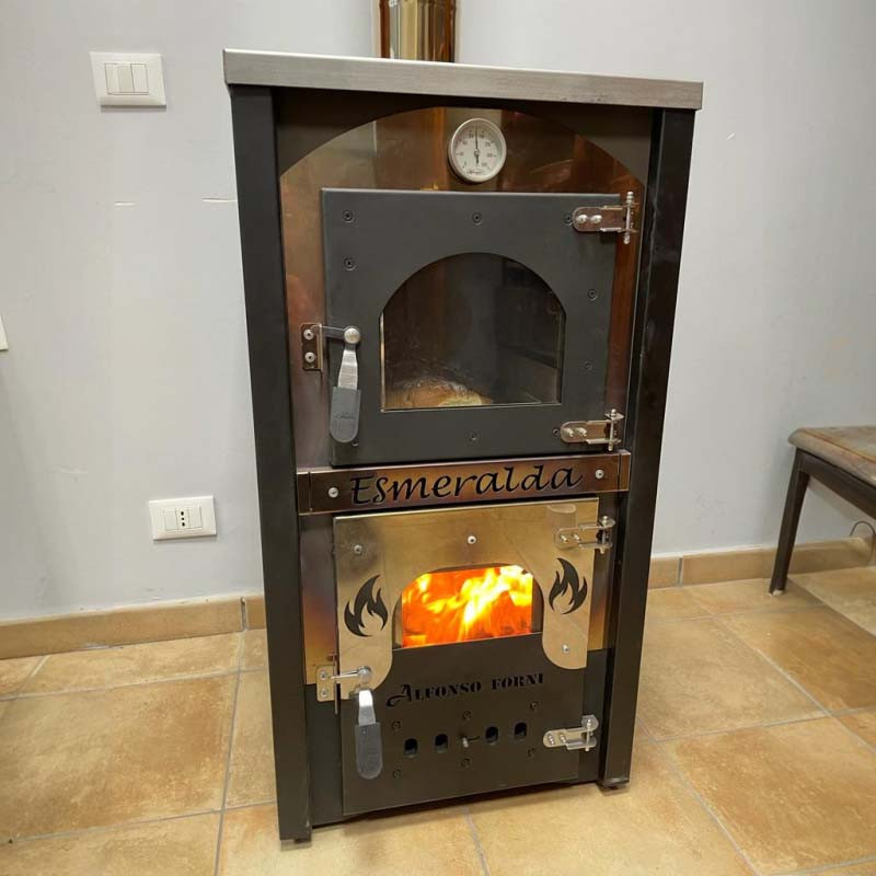 Esmeralda Wood Burning Stove | 3-in-1 Cook and Heat Your Home