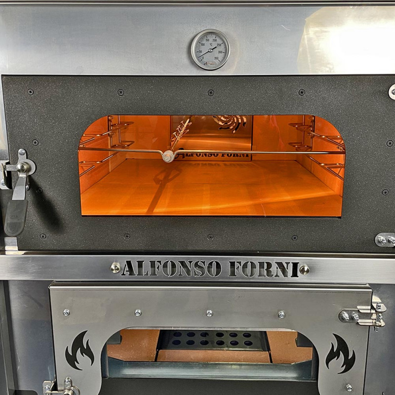 Umluftbetriebener Holzbackofen Luxor V2 Plus Top | Alfonso Forni